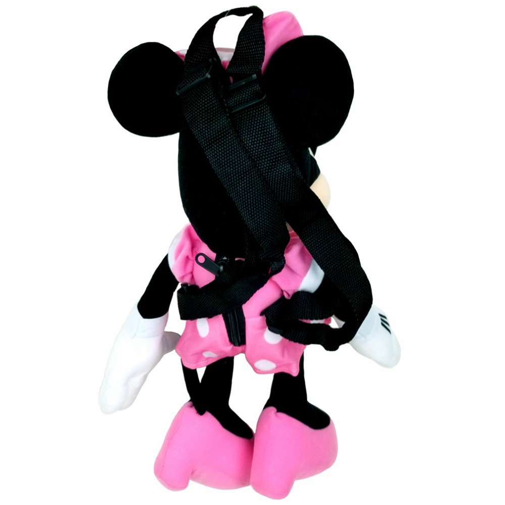 Minnie Mouse Plush Backpack Pink – Backpack LA