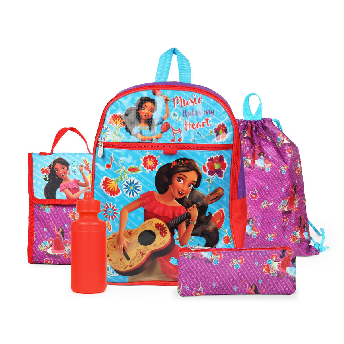 Elena the Avalor Backpack 5 Piece Essentials Set – Backpack LA