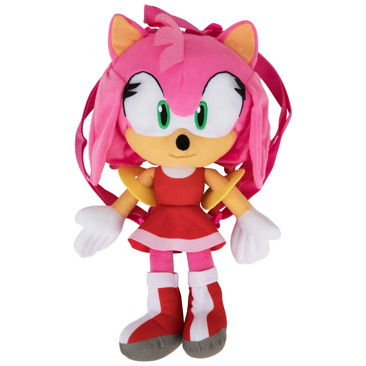 Sonic the Hedgehog Plush Backpack Amy Rose – Backpack LA