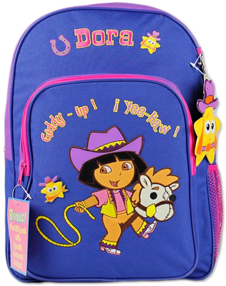 Dora the Explorer Backpack Large 16 inch Giddy Up – Backpack LA