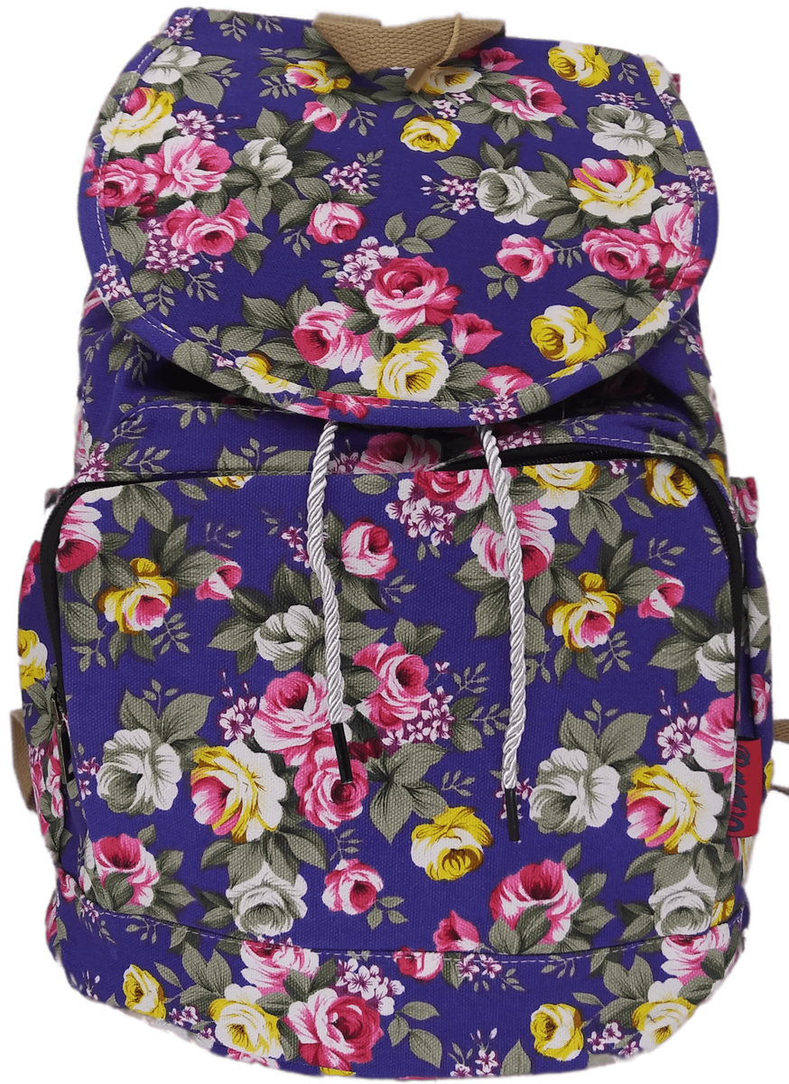 Bravo! Backpack Rucksack Drawstring (Rose, Blue) – Backpack LA
