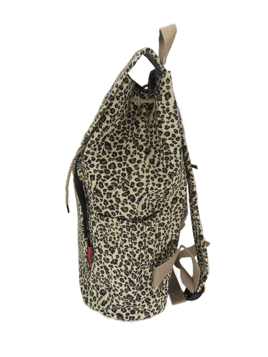 Bravo! Backpack Rucksack Drawstring (Animal, Cheetah) – Backpack LA