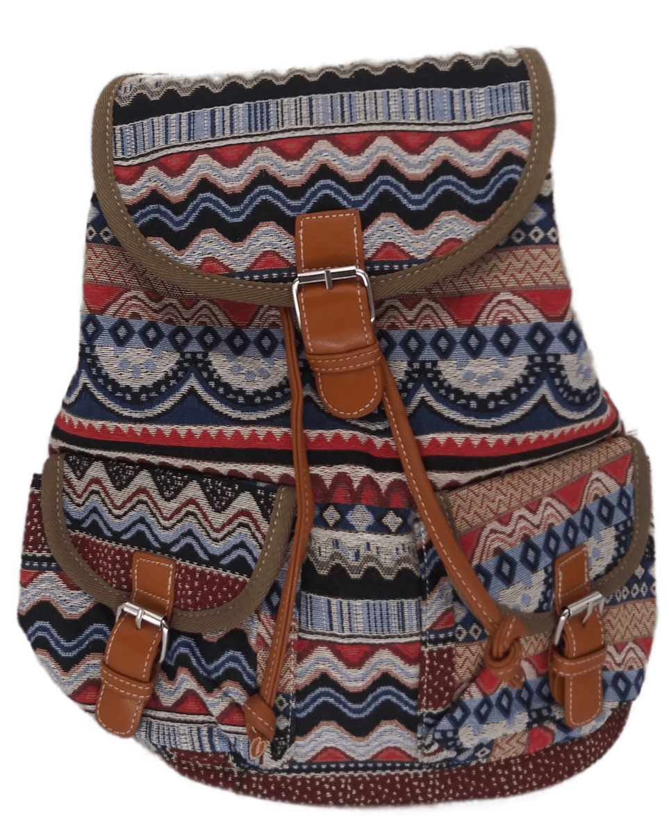 Bravo! Backpack Rucksack Drawstring (Ethnic) – Backpack LA