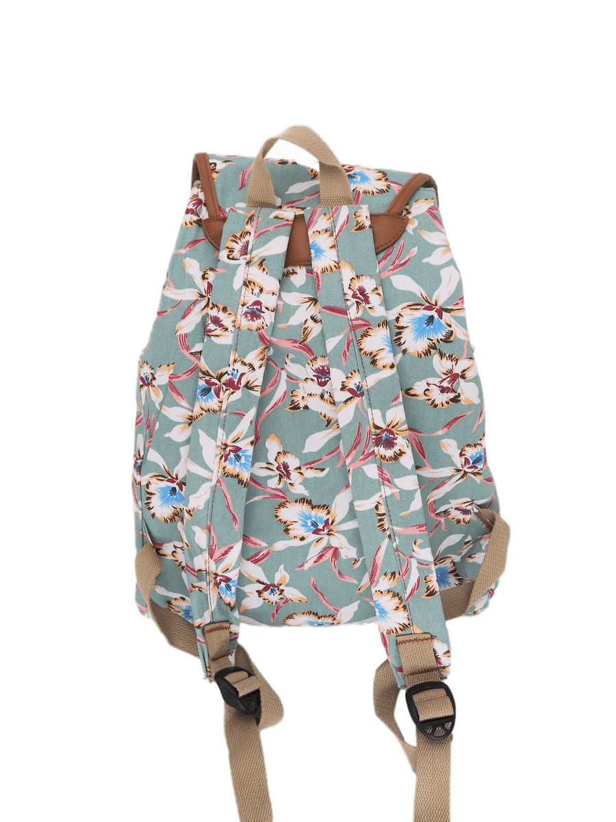 Bravo! Backpack Rucksack Drawstring (Waterlily, Aqua) – Backpack LA