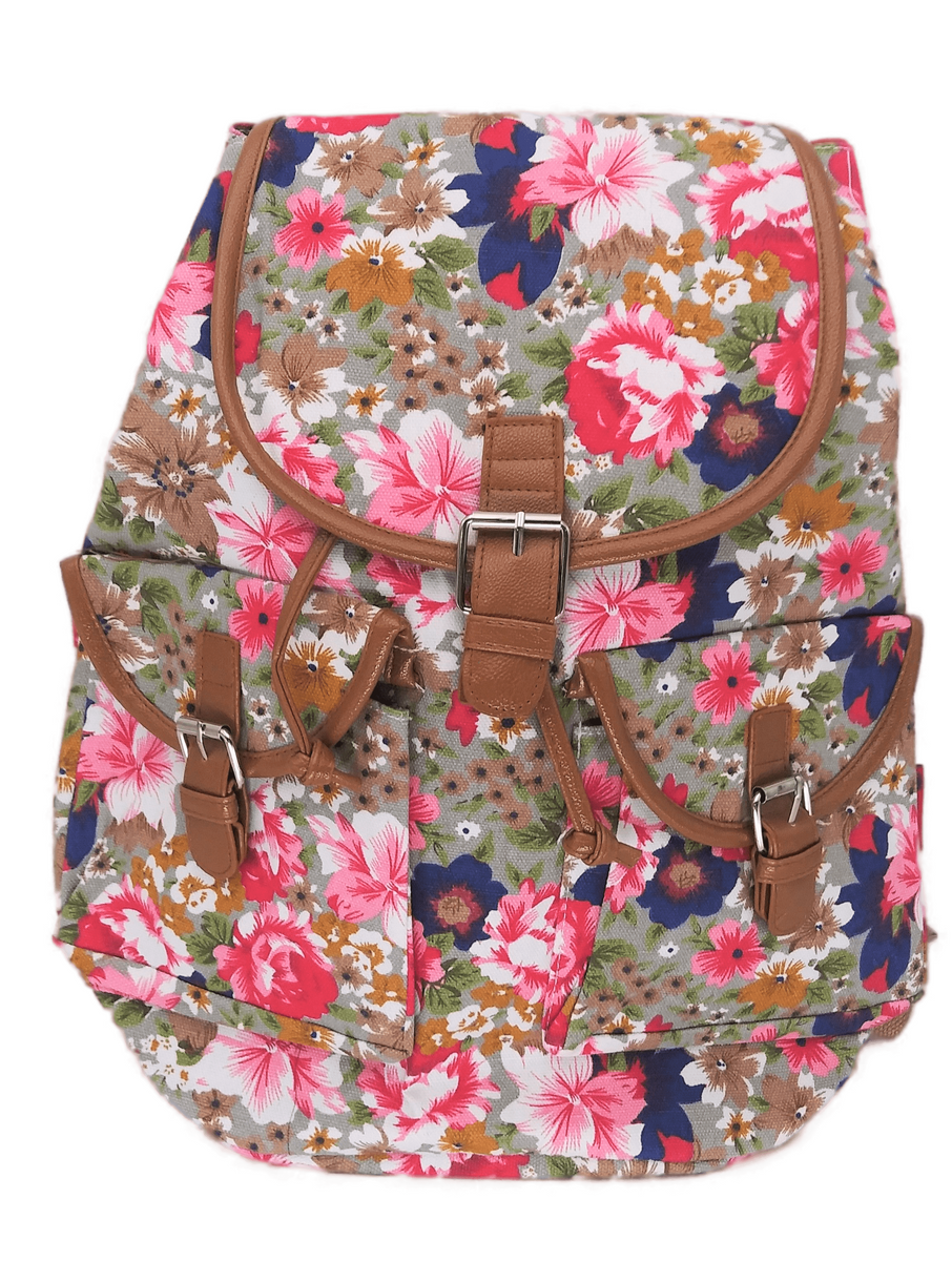 Bravo! Backpack Rucksack Drawstring (Bloom, Green) – Backpack LA