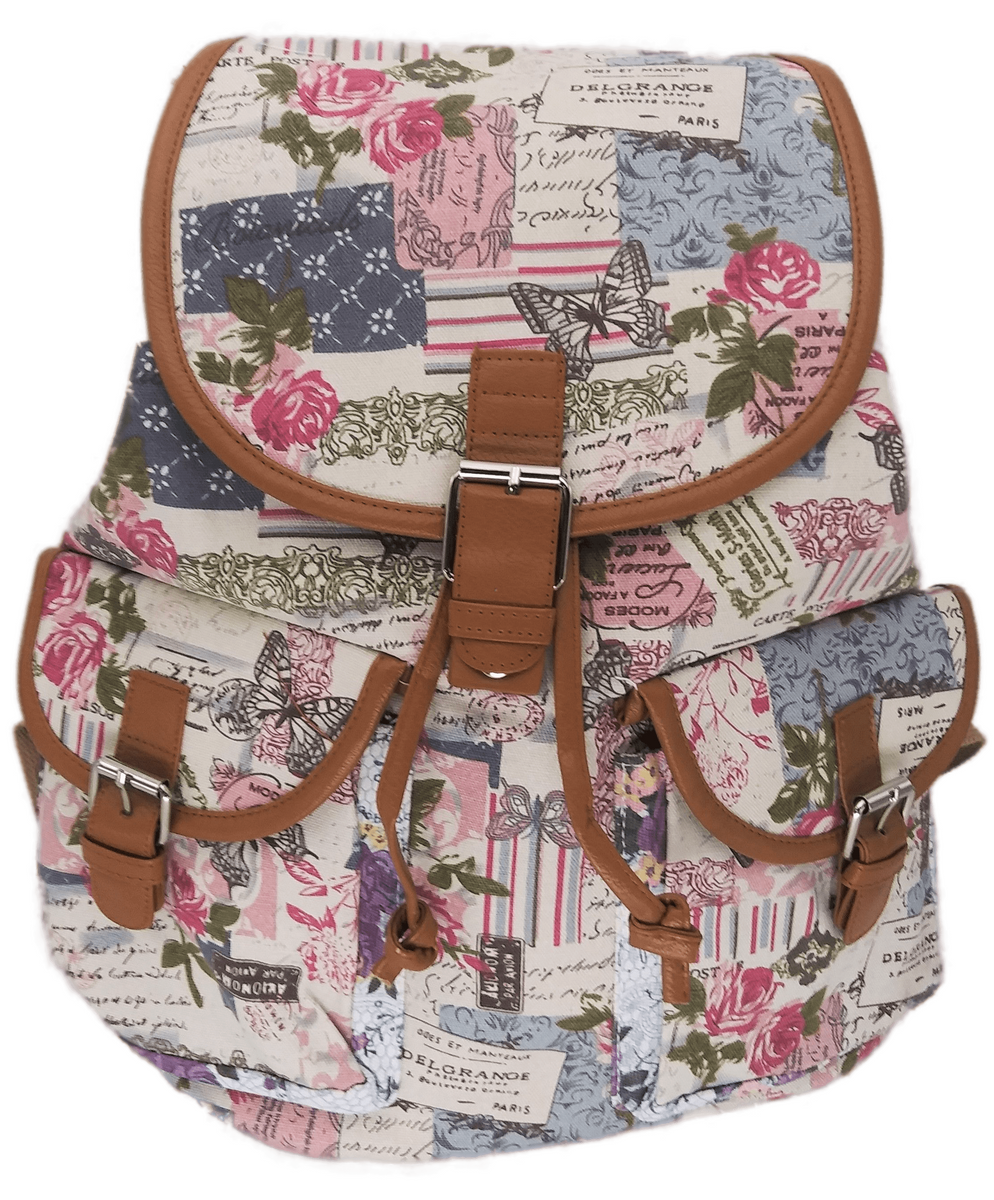 Bravo! Backpack Rucksack Drawstring (Stamps) – Backpack LA
