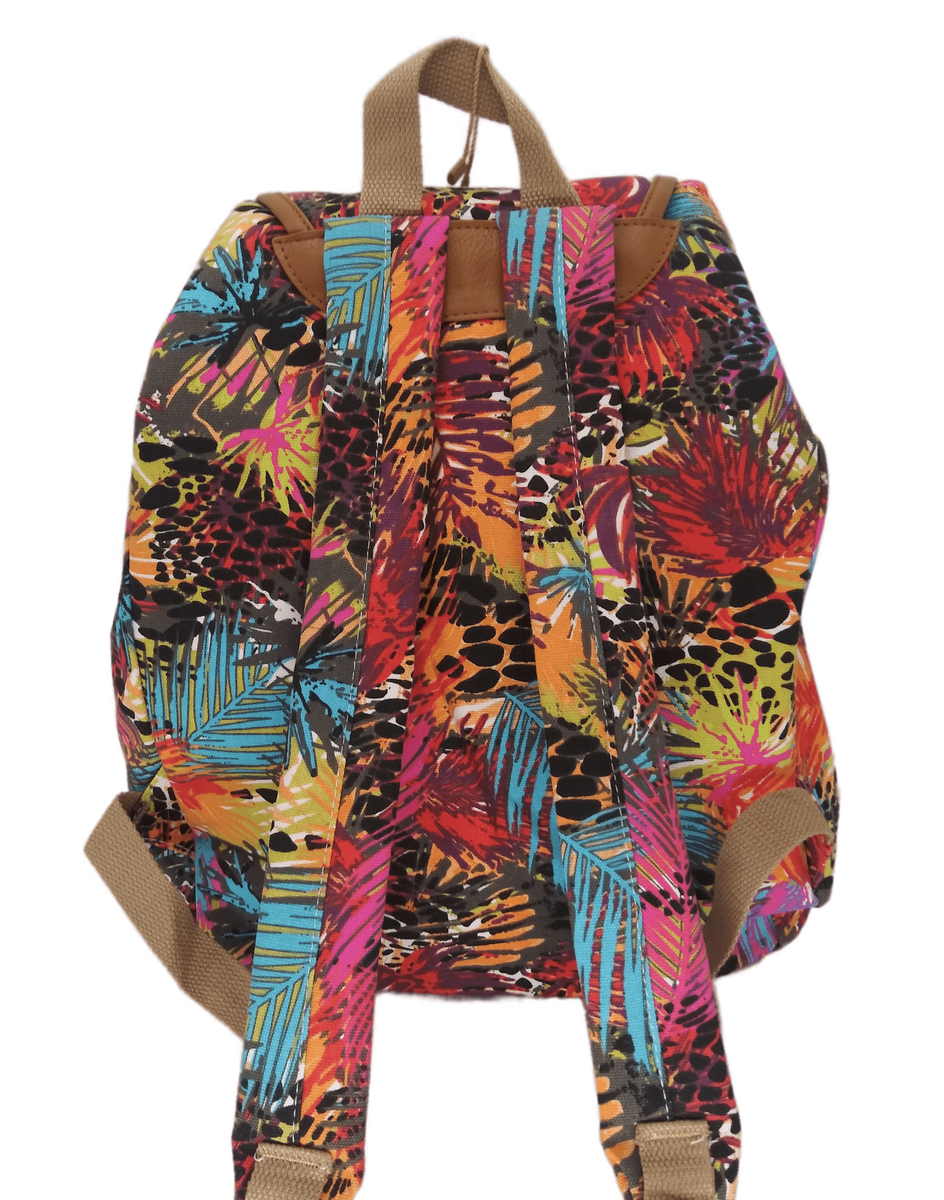 Bravo! Backpack Rucksack Drawstring (Island, Red) – Backpack LA