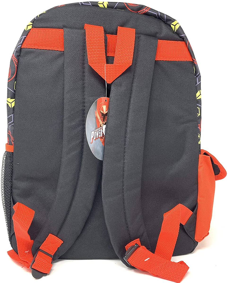 Saban's Power Rangers 16 inch Backpack with Side Pockets - Power Up ...